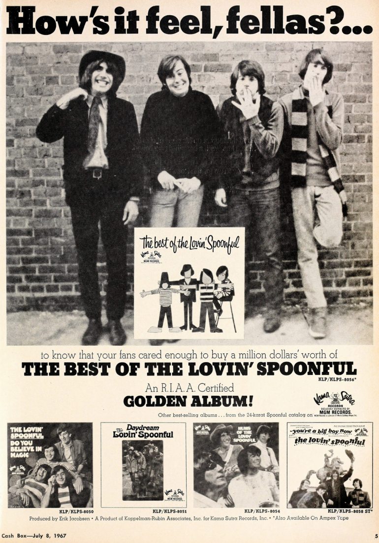 The Lovin' Spoonful made us believe in magic with their catchy tunes ...