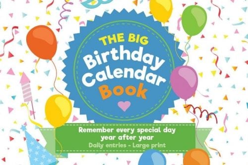 The Big Birthday Calendar Book - Click Americana