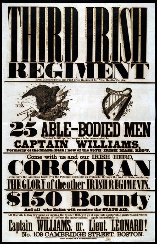 10 Civil War recruitment posters & broadsides (1861-1864) - Click Americana