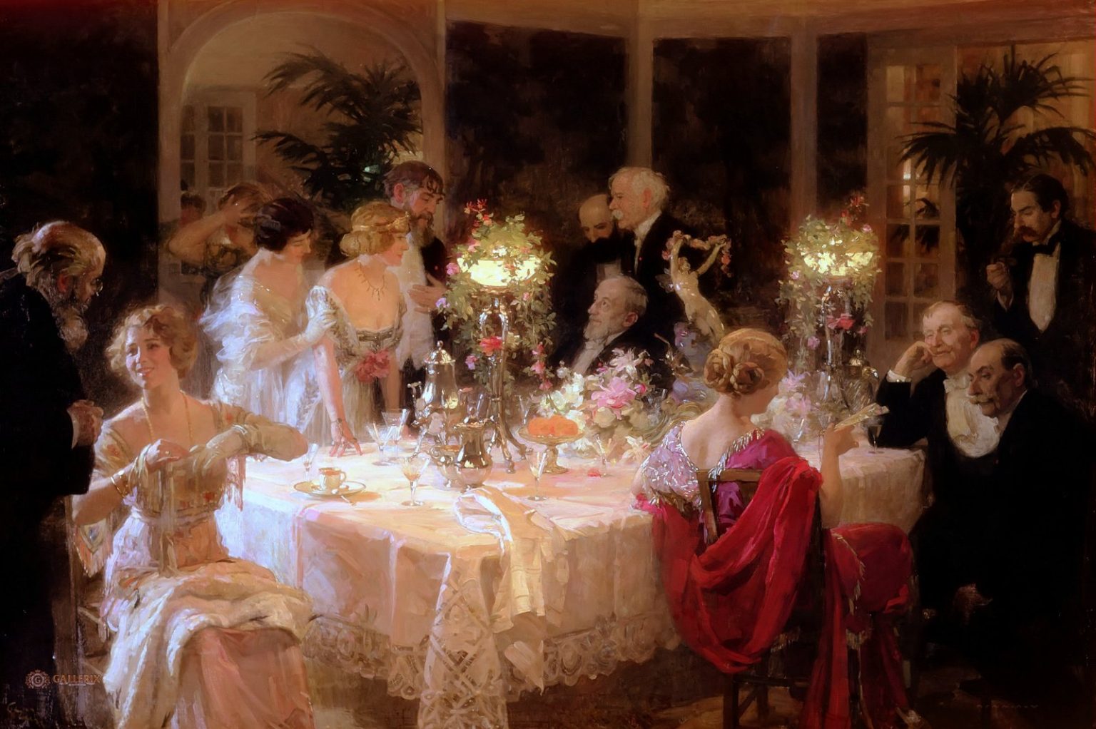 How to throw a formal dinner party, Edwardian-style (1905) - Click ...