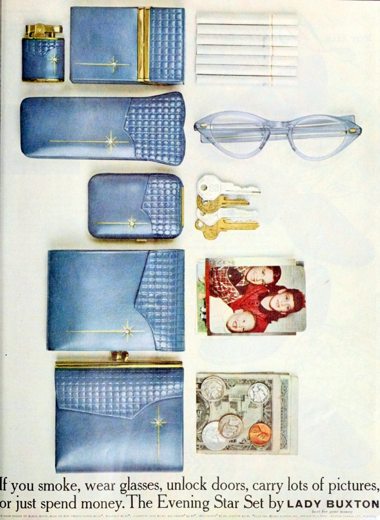 Vintage Lady Buxton wallets from the 1950s & 1960s: Coin purses ...