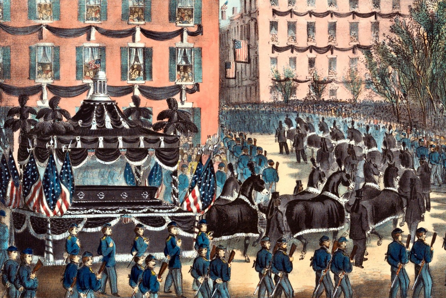 What Abraham Lincoln's funeral was like (1865) - Click Americana