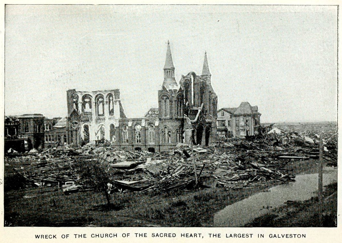 The Galveston Hurricane of 1900: See how the Texas city was destroyed ...