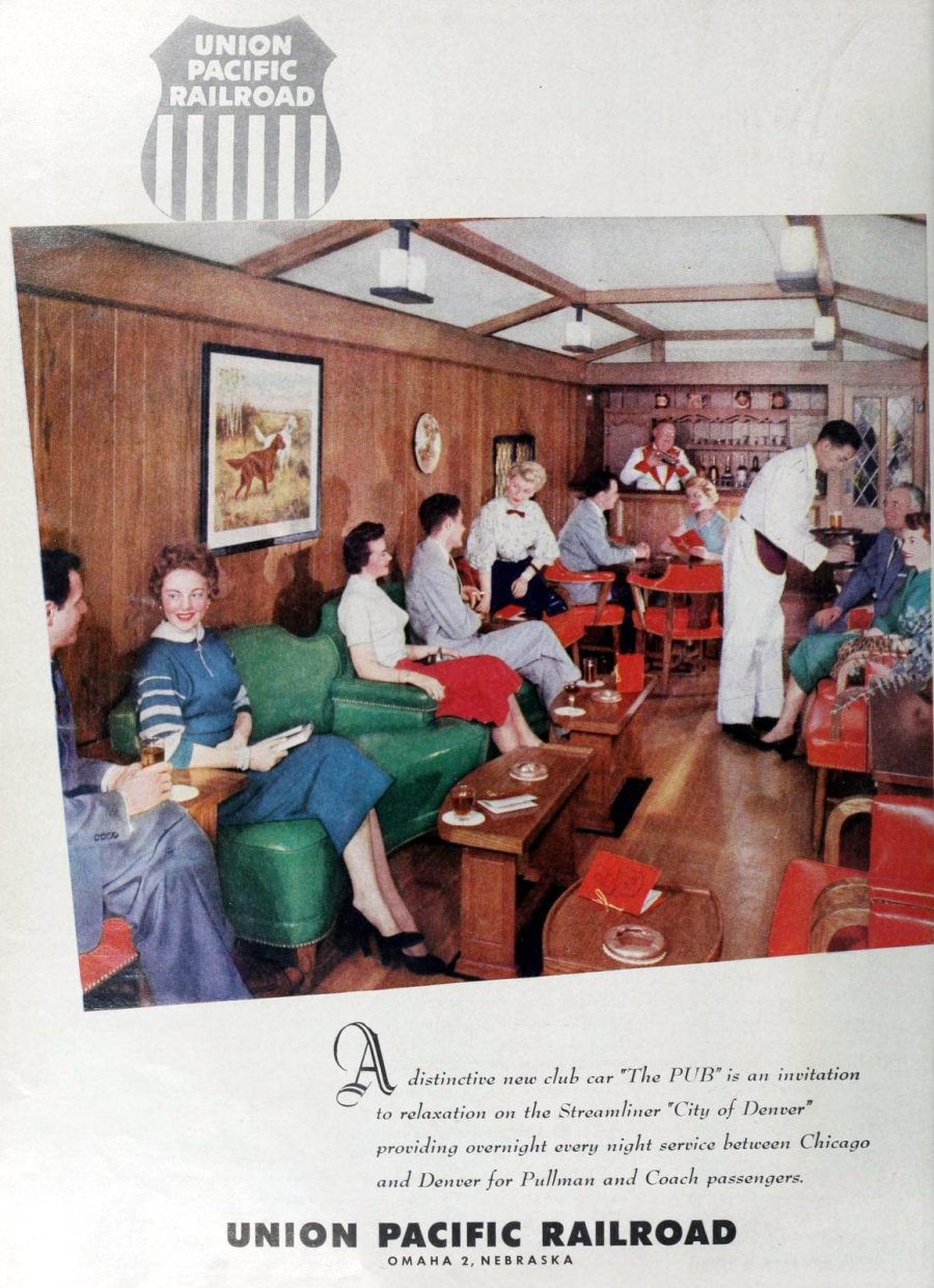 See what 1950s train travel was like during railroad's golden age ...