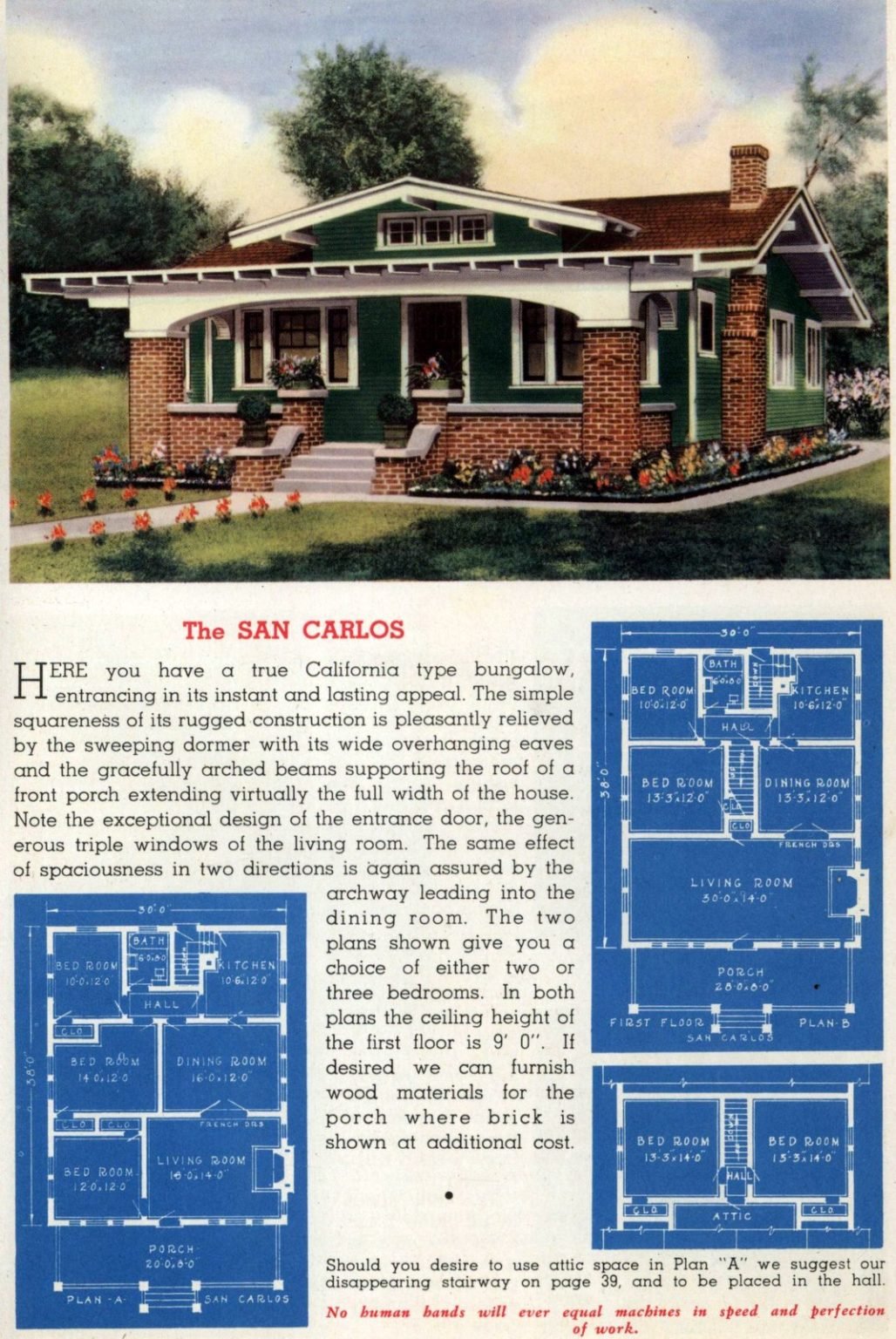 These popular 1930s home styles & floor plans had classic and enduring ...