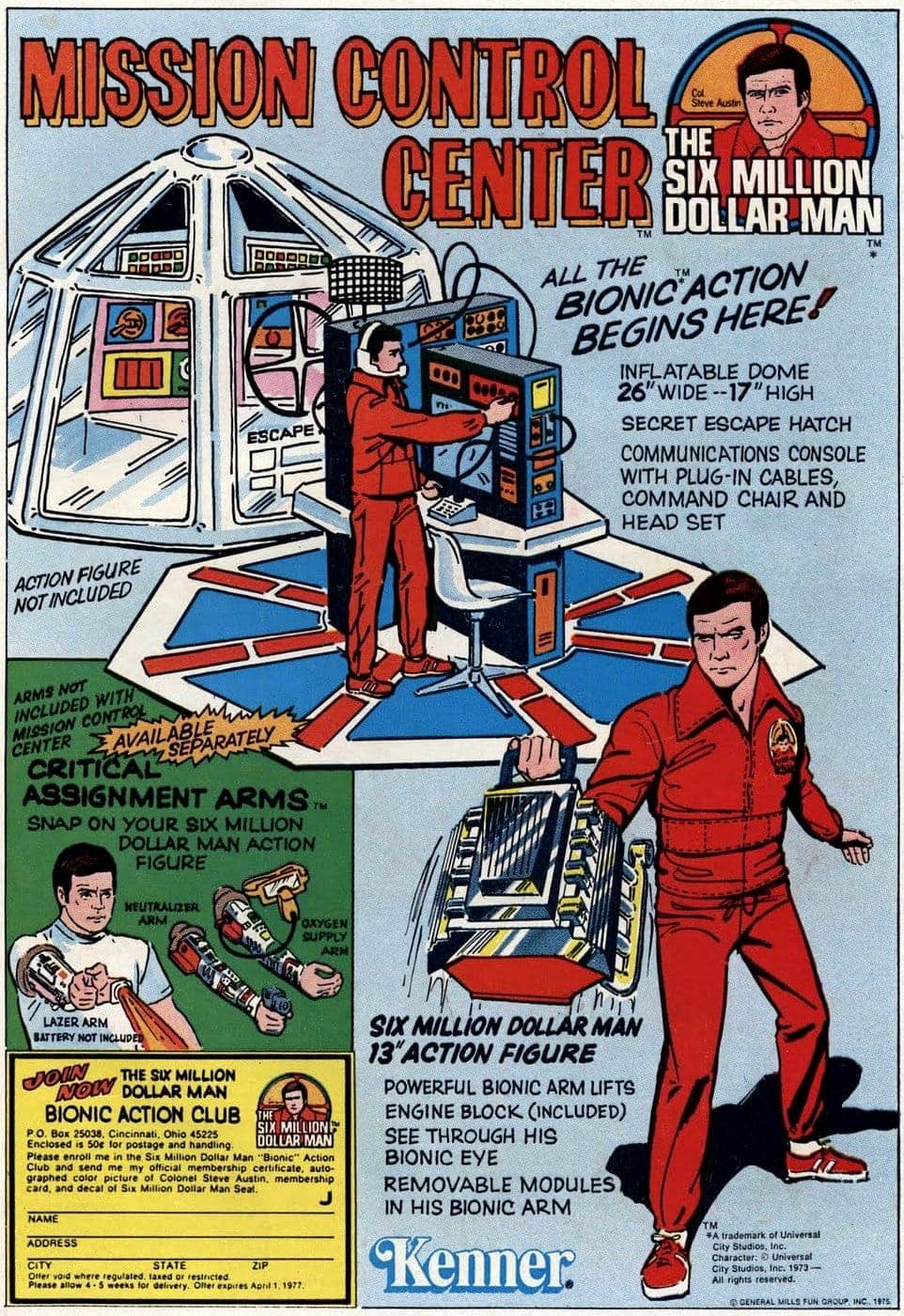 The Six Million Dollar Man: Lee Majors was stronger, faster, better in ...