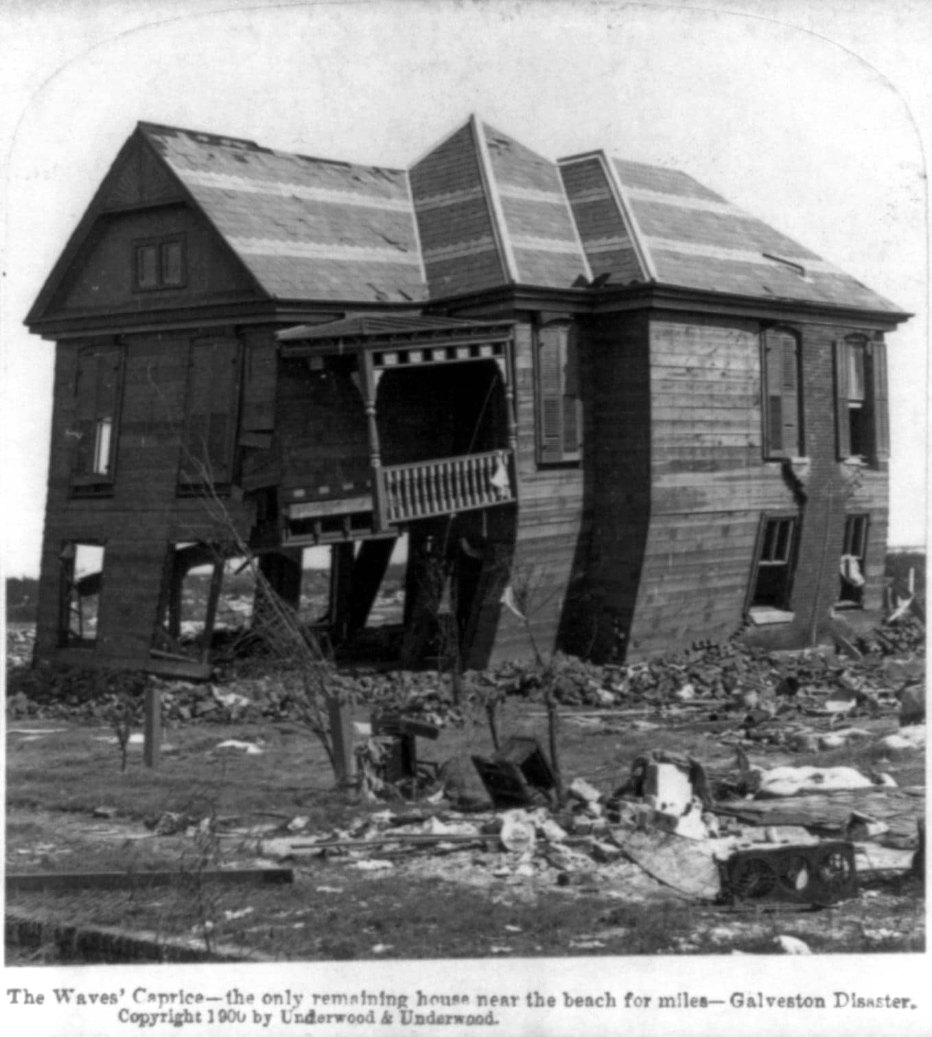 The Galveston Hurricane of 1900: See how the Texas city was destroyed ...