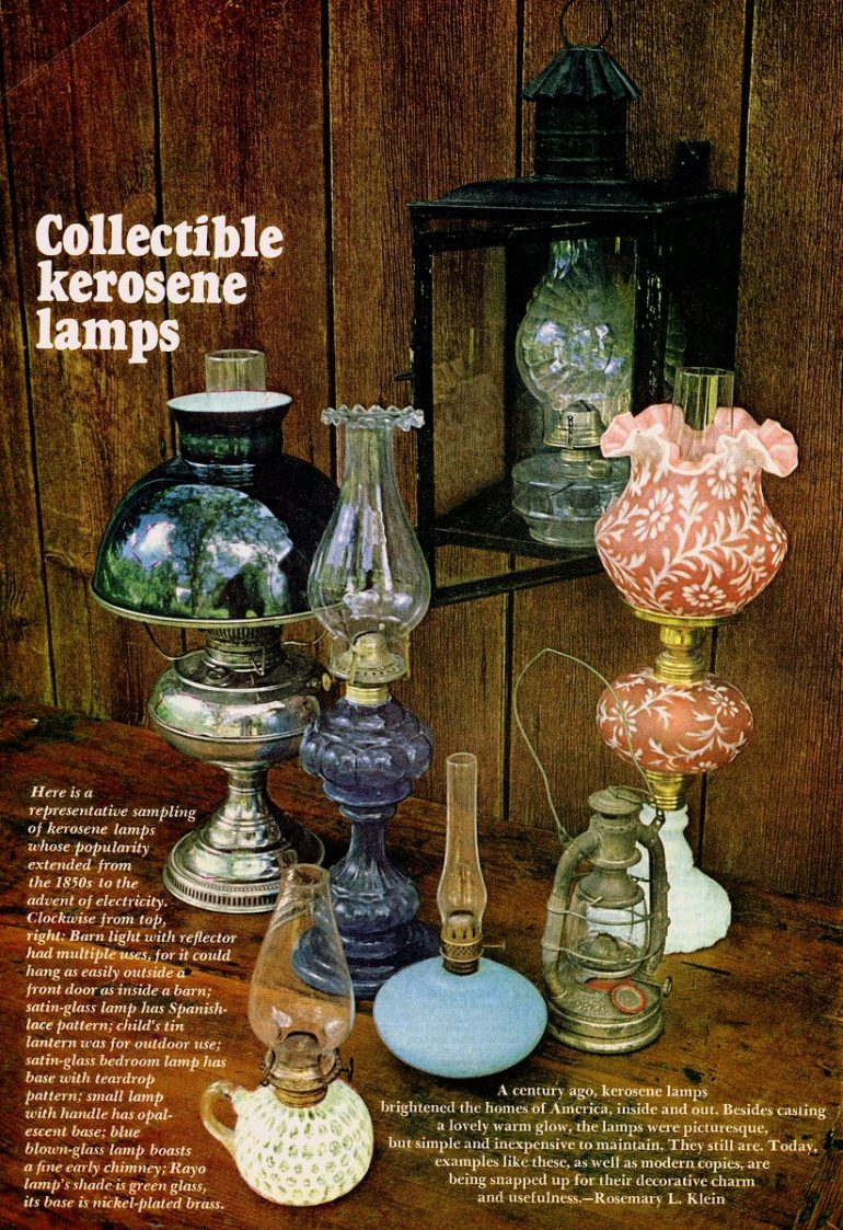 The beauty of antique kerosene lamps - and how one invention changed ...