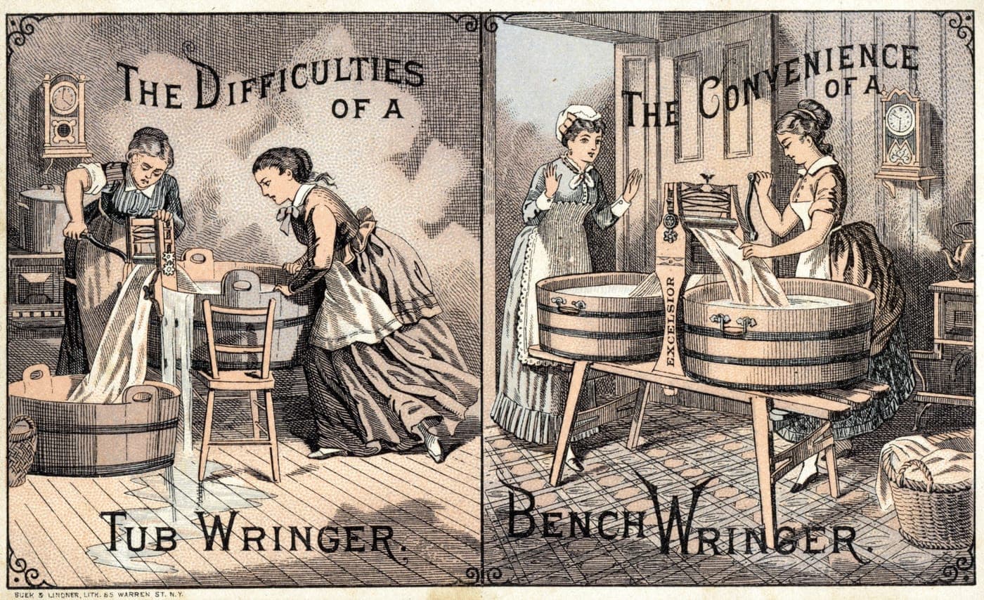 Washboards & the vintage laundry day grind: How resourceful Americans ...
