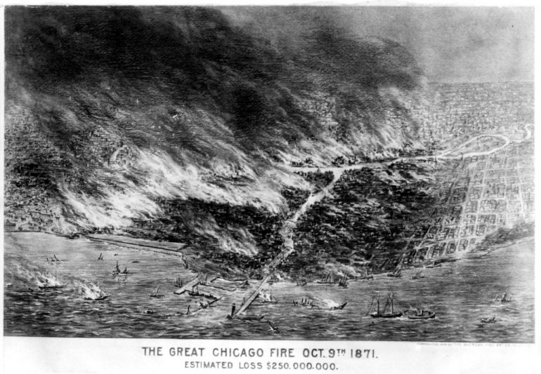 The Great Chicago Fire: The disaster from 1871, and a look back from ...