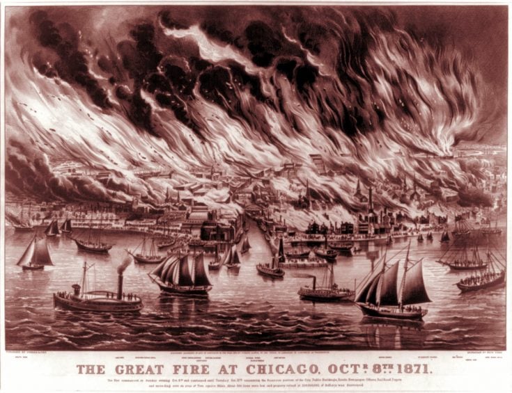 The Great Chicago Fire: The disaster from 1871, and a look back from ...