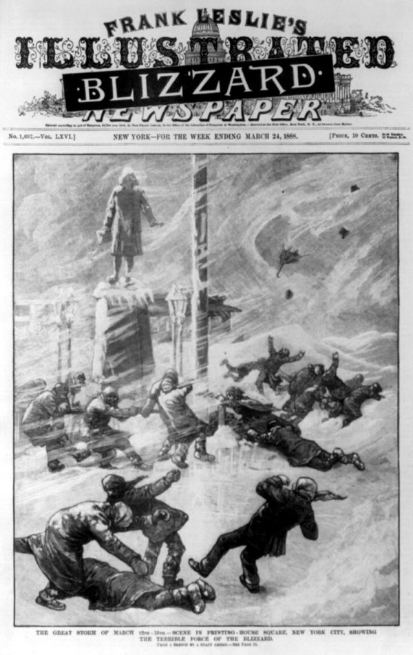 So much snow! NYC overwhelmed during the Great Blizzard of 1888 - Click ...