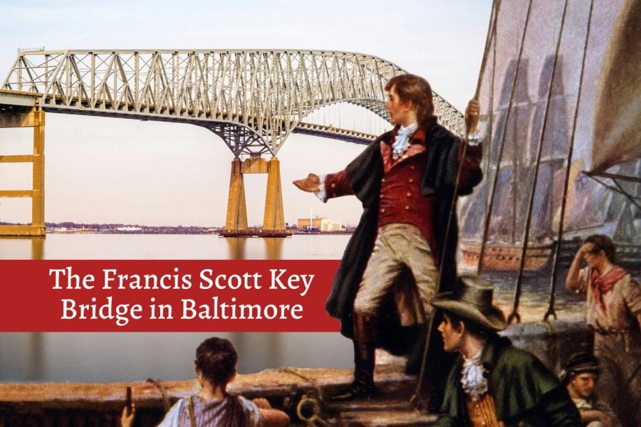 The history of the Francis Scott Key Bridge in Baltimore, before its ...