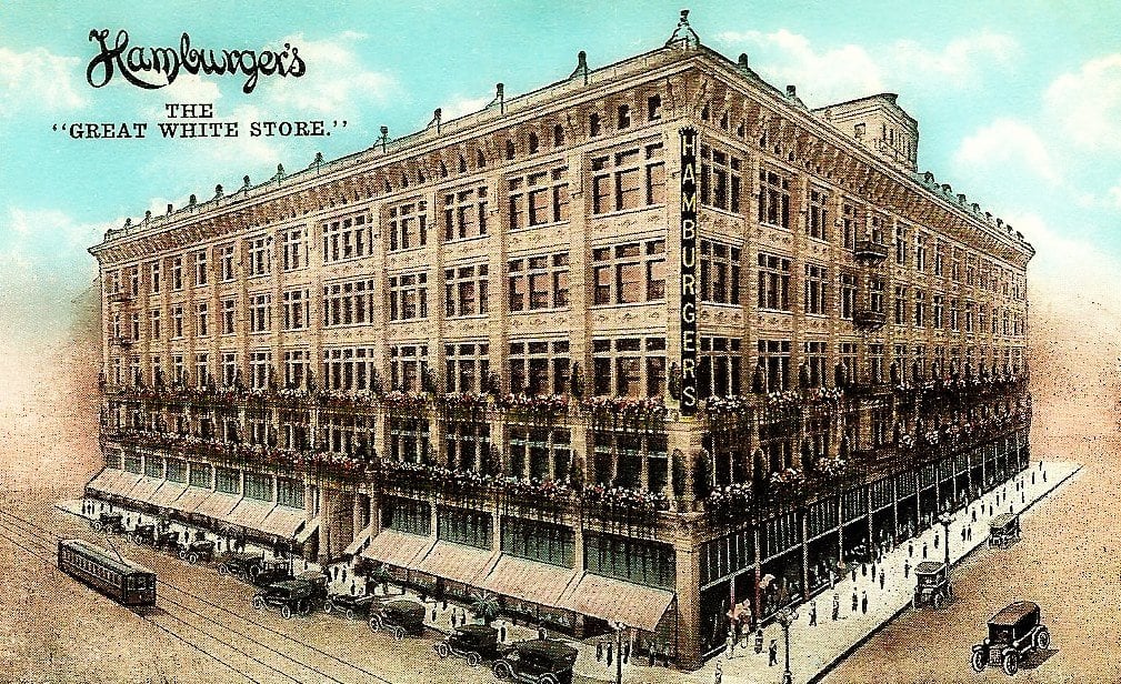 How the huge old Hamburger department store in Los Angeles was like a ...