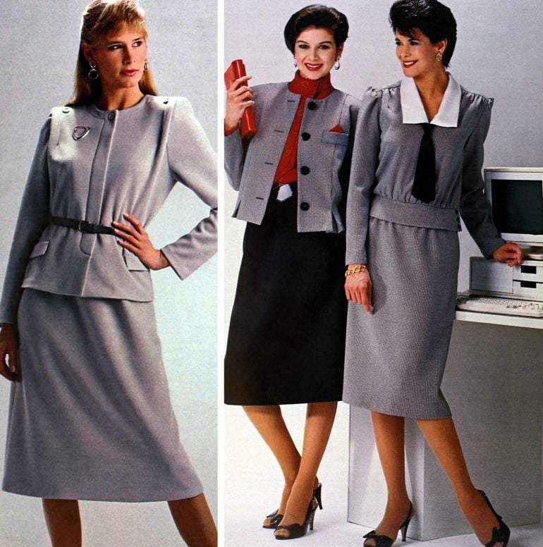 Remember when bold 80s shoulder pads were the ultimate fashion power ...
