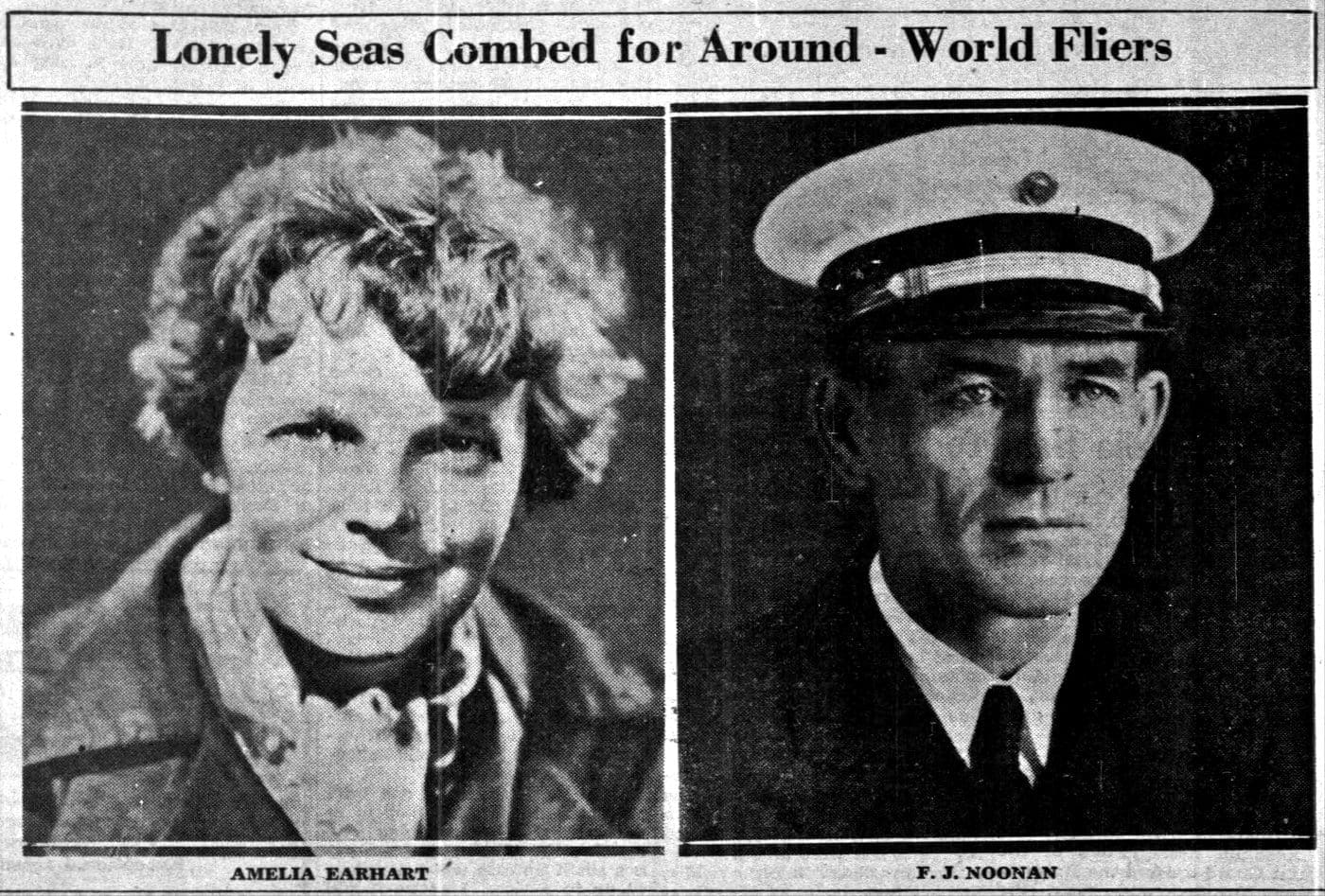 Amelia Earhart mystery: The world’s most famous missing pilot (1937 ...
