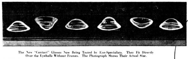 Contact lenses: The eye-opening invention of 'eyeball spectacles ...