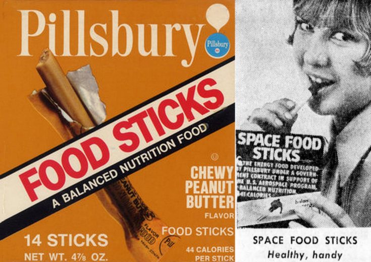 Pillsbury Space Food Sticks, the vintage snacks for astronauts that ...