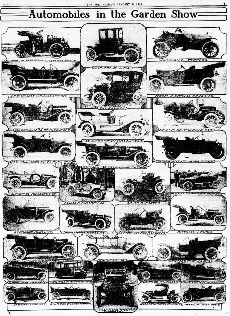See the top automobiles for 1911 - Click Americana