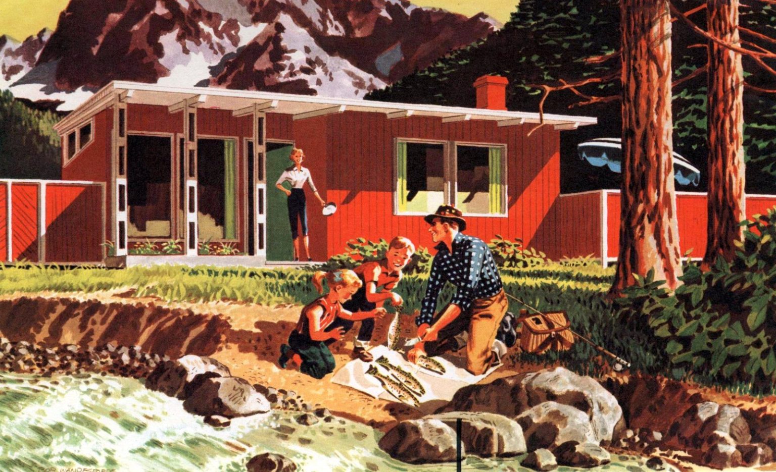 These 1950s cabins were perfect for mid-century vacation getaways ...