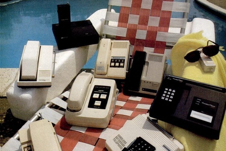 Vintage 1980s cordless phones seemed like magic & completely changed ...