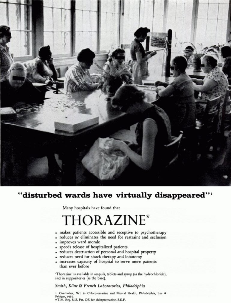 See how Thorazine, one of the first antipsychotics, was a hot new drug ...