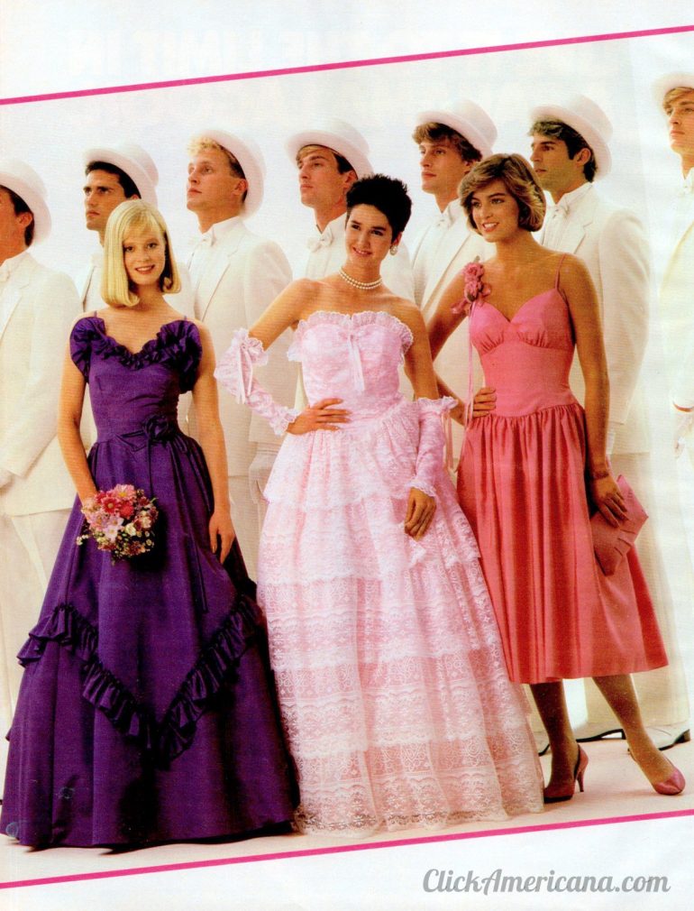 100+ vintage 80s prom dresses: Bold, frilly & unforgettable - Click ...