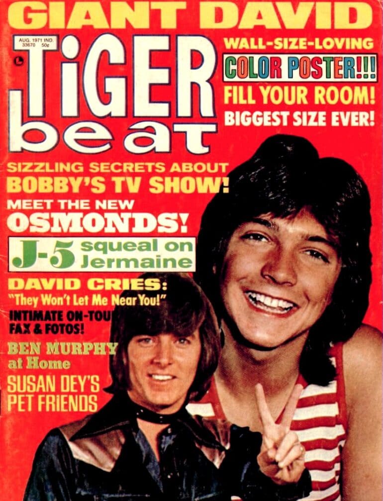 See 1970s Tiger Beat magazine covers with the top teen stars of the ...