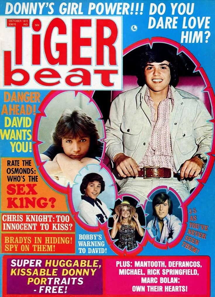 See 1970s Tiger Beat magazine covers with the top teen stars of the ...