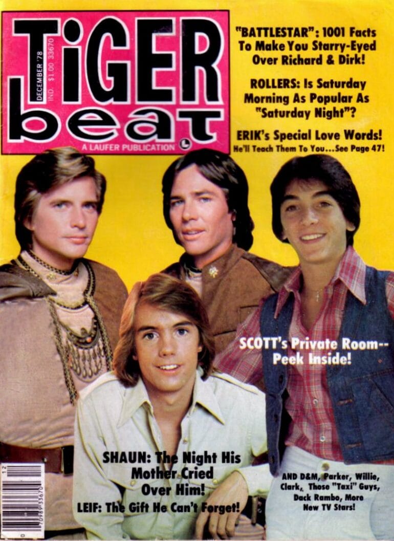 See 1970s Tiger Beat magazine covers with the top teen stars of the ...