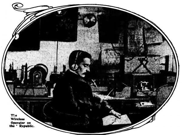 The Titanic's last desperate SOS messages sent as the ship was sinking ...