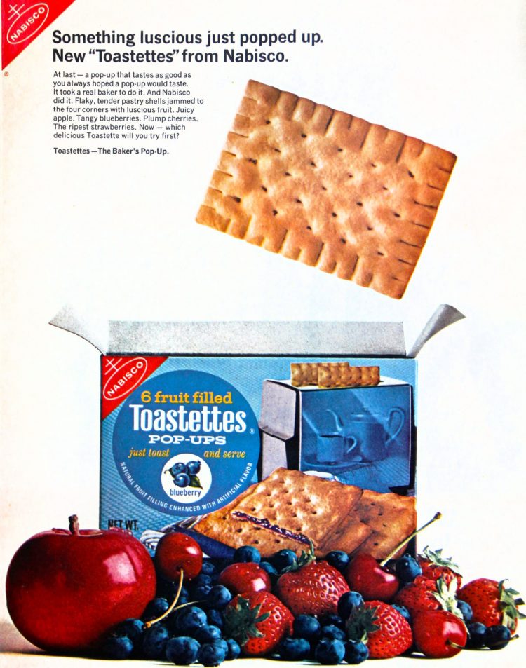 Remember Toastettes toaster pastries, Nabisco's version of Pop-Tarts ...