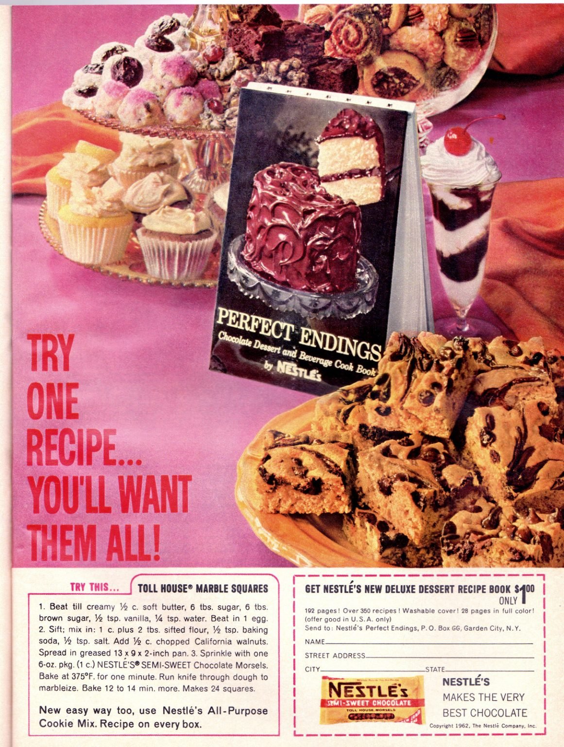 Toll House Marble Squares bar cookies: Get the classic recipe - Click ...