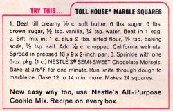 Toll House Marble Squares bar cookies: Get the classic recipe - Click ...