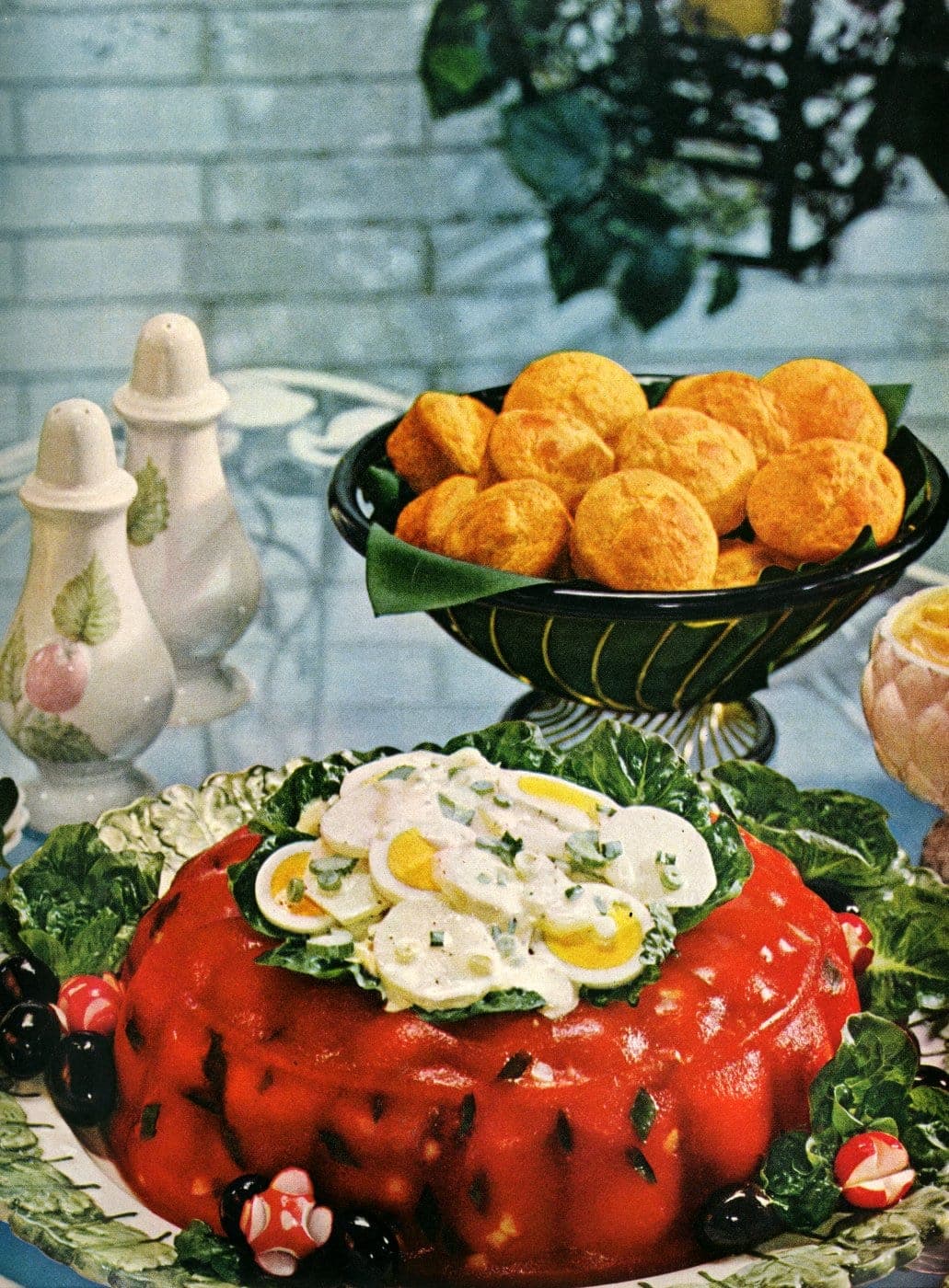 Tomato aspic with potato salad: The quintessential '60s summer luncheon ...