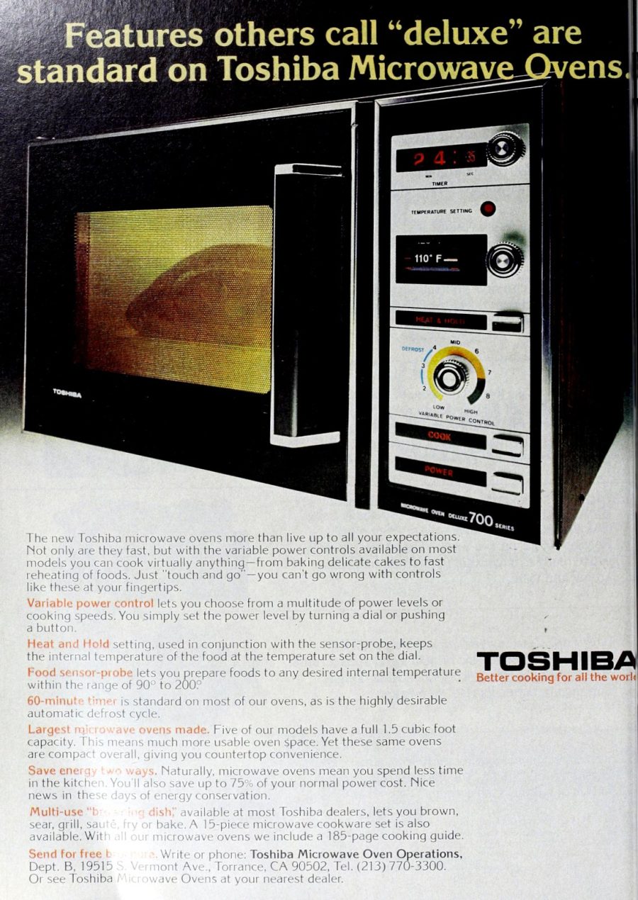 1970s microwave ovens: Look back to when they were the super-hot new ...