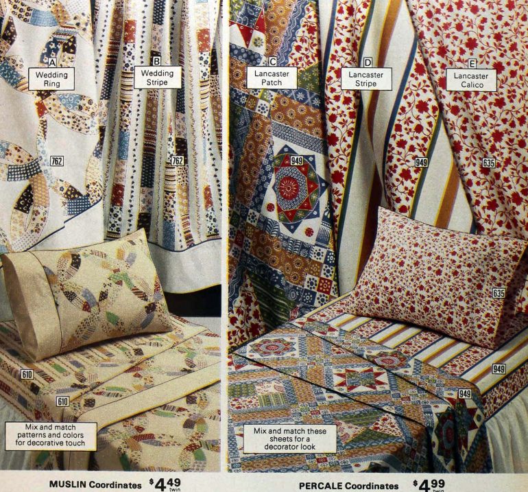 Retro 1970s sheet sets with bright & bold colors and bonus flower power ...