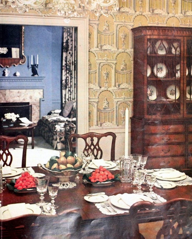 See the elegant secrets of these 50+ vintage 1950s table settings & get ...