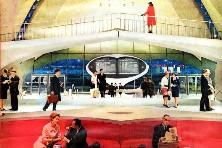 See the stunning space-age TWA Terminal at JFK airport as it looked in ...