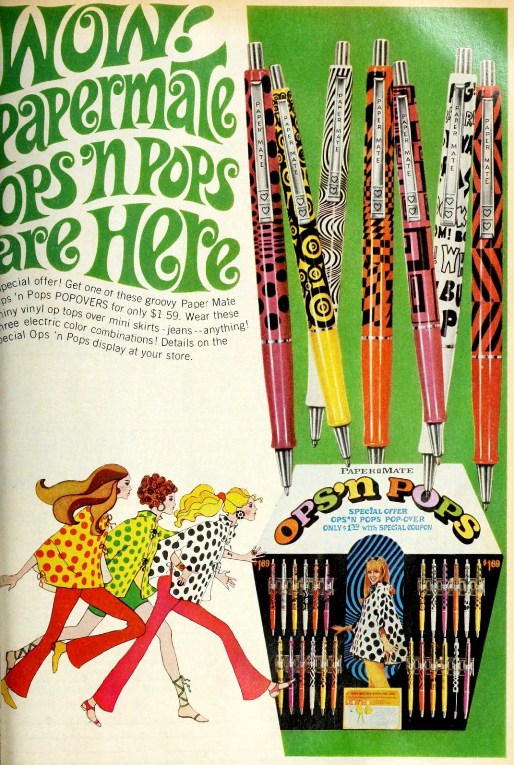 Vintage ballpoint pens - from Sheaffer, Parker, Bic, Paper-Mate ...