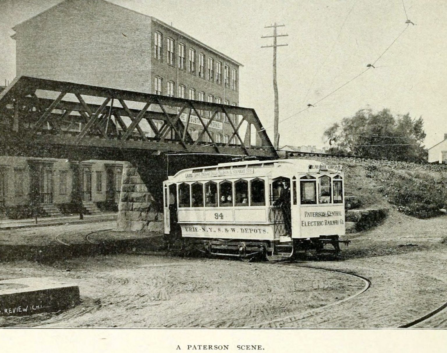 Old streetcars & trolleys were a big deal in the days before cars ...