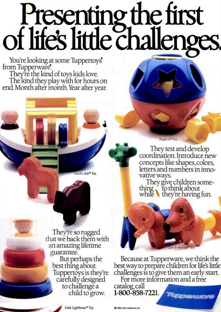 Vintage Tuppertoys: How many of these plastic Tupperware toys do you ...