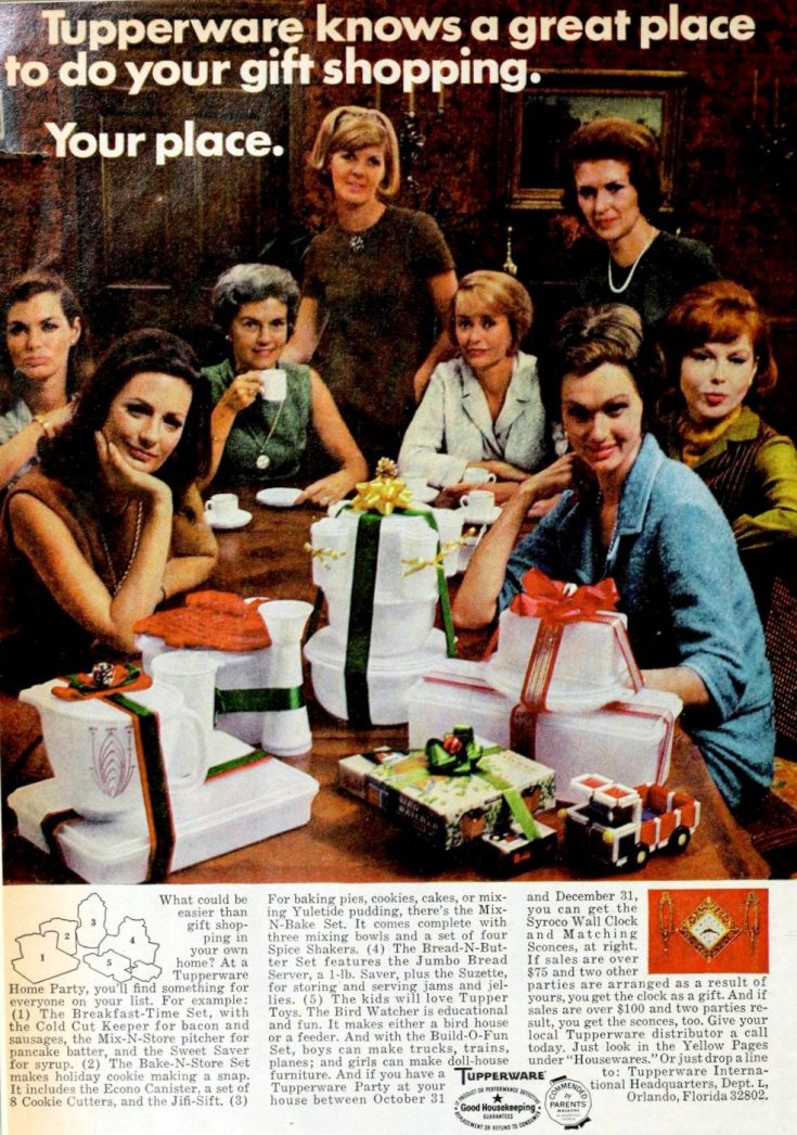 The history of Tupperware Parties, Tupperware Ladies & how they sold ...