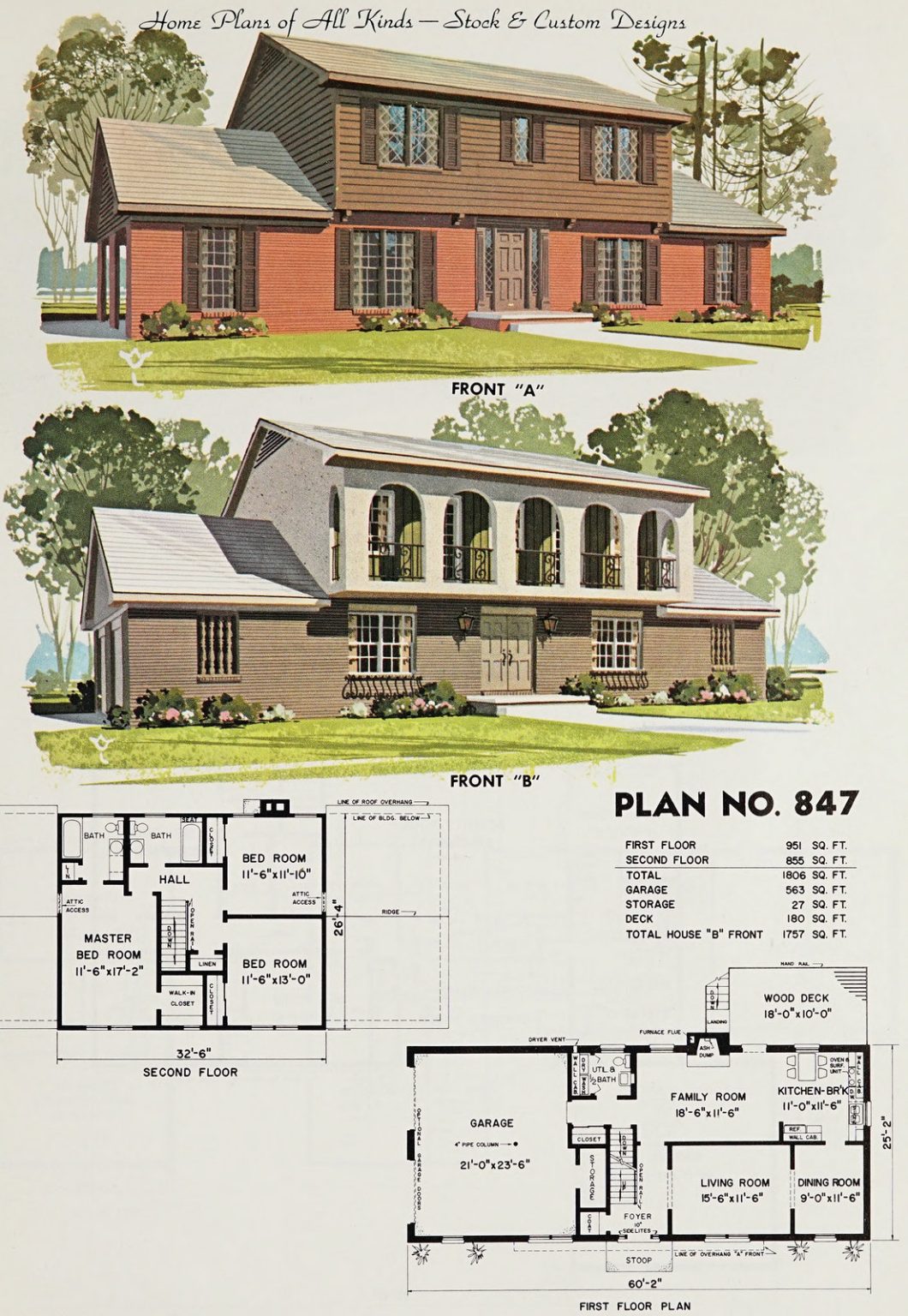 The most popular 1970s house plans: Ranch, contemporary, split levels & other groovy home ...