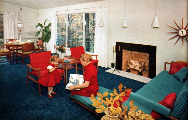 What did a typical 1950s suburban house look like? Feast your eyes on ...