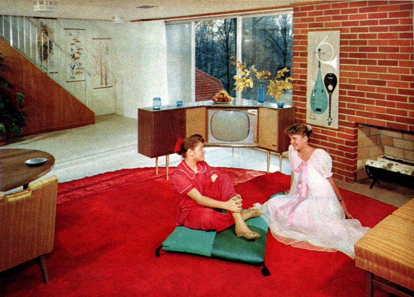 What did a typical 1950s suburban house look like? Feast your eyes on ...