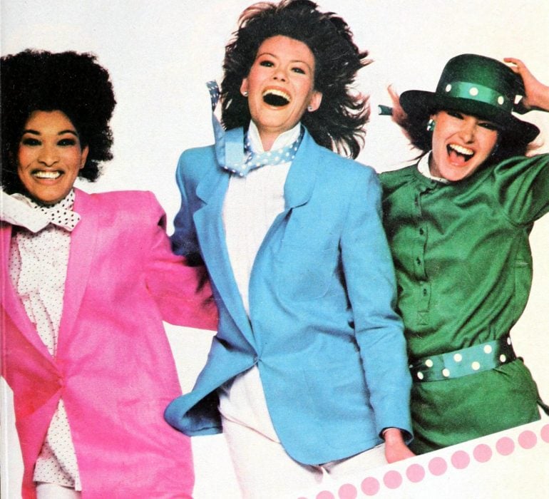 Remember when bold 80s shoulder pads were the ultimate fashion power ...