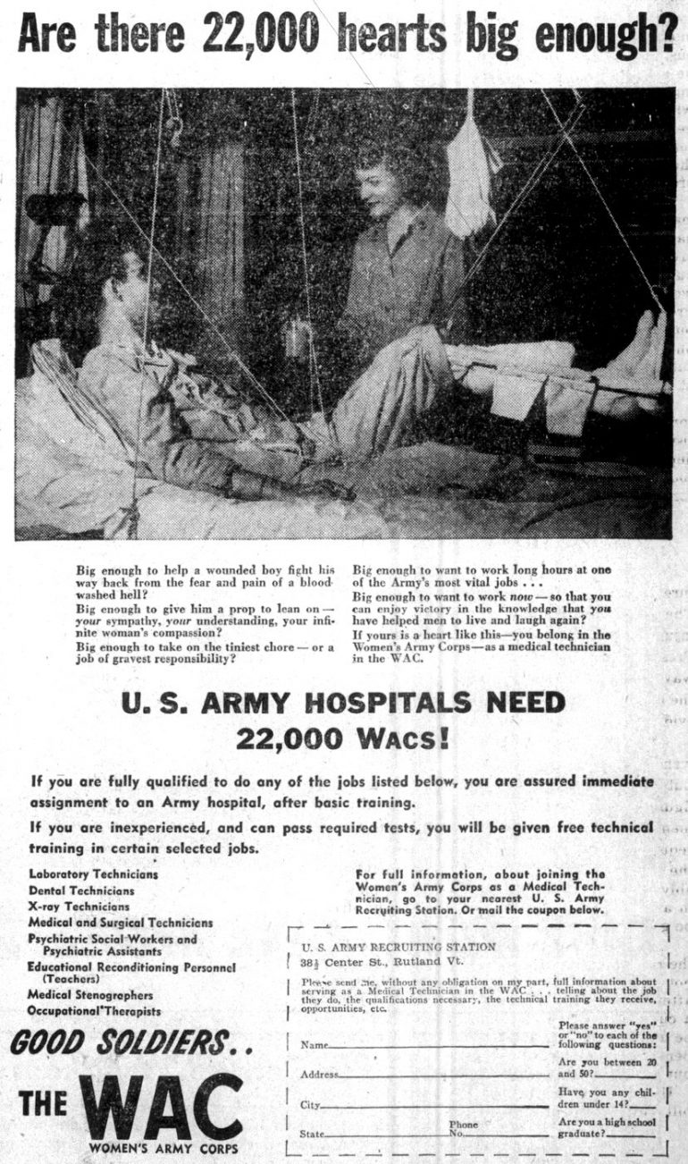 Why women joined the WAC (Women's Army Corps) during WWII - Click Americana