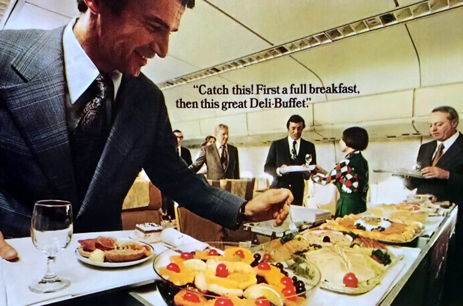 Amazing airline food from the 1950s, 1960s & 1970s: In-flight meals you ...