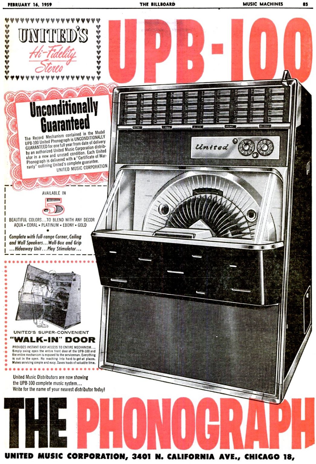 See 20 vintage jukeboxes, including Classic Rock-Ola & Wurlitzer ...